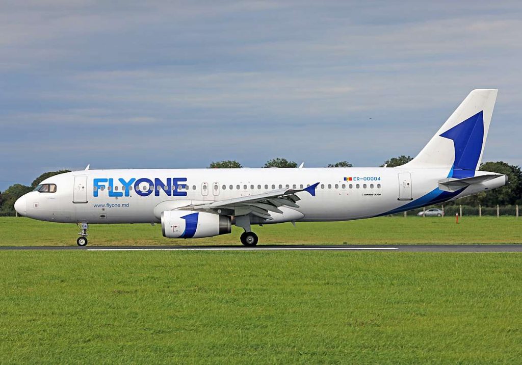 Fly One zboară cu un Airbus A320 pentru SkyUp Airlines (Ucraina)
