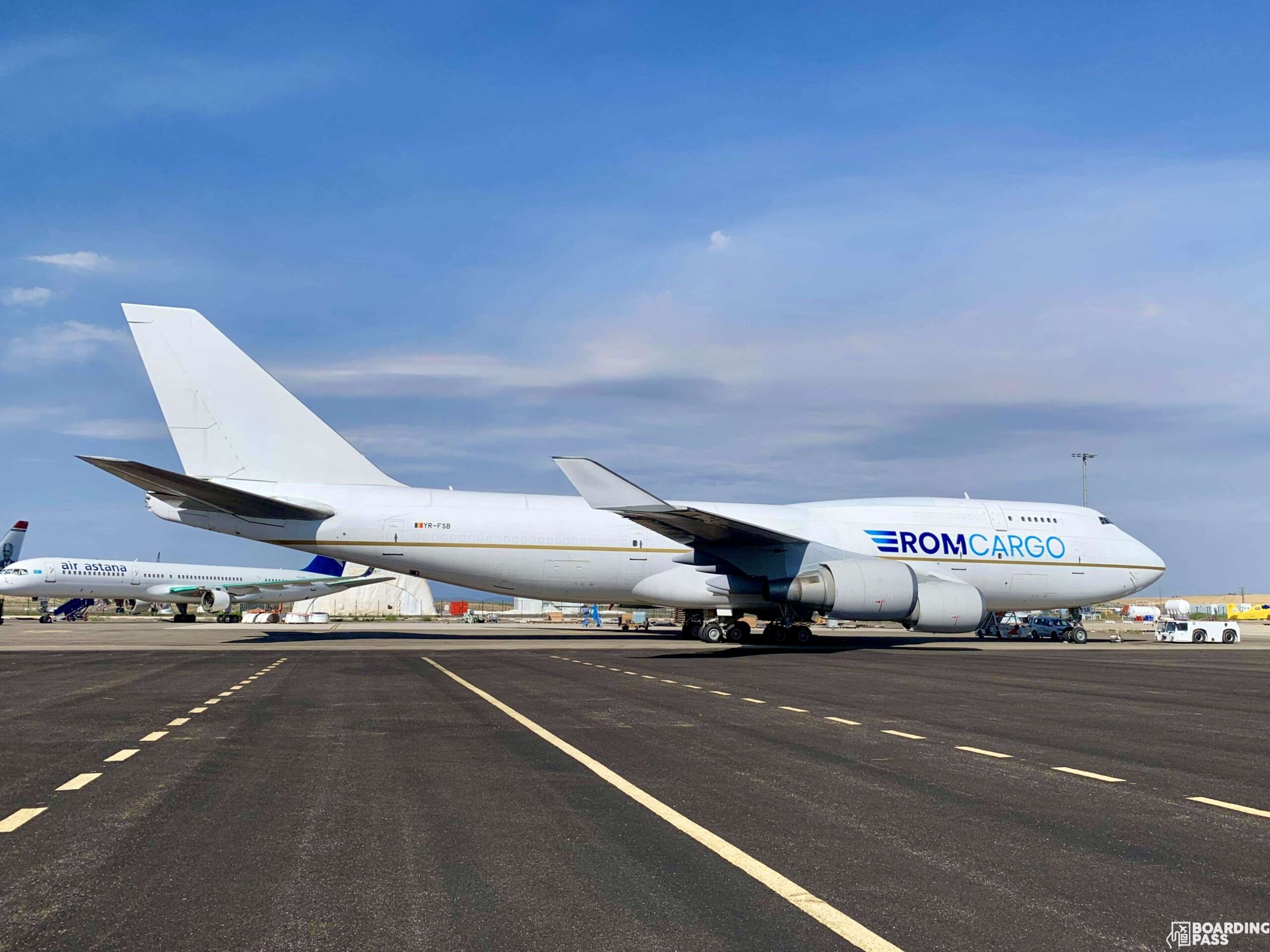 Al doilea Boeing 747 înmatriculat în România intră în serviciul comercial