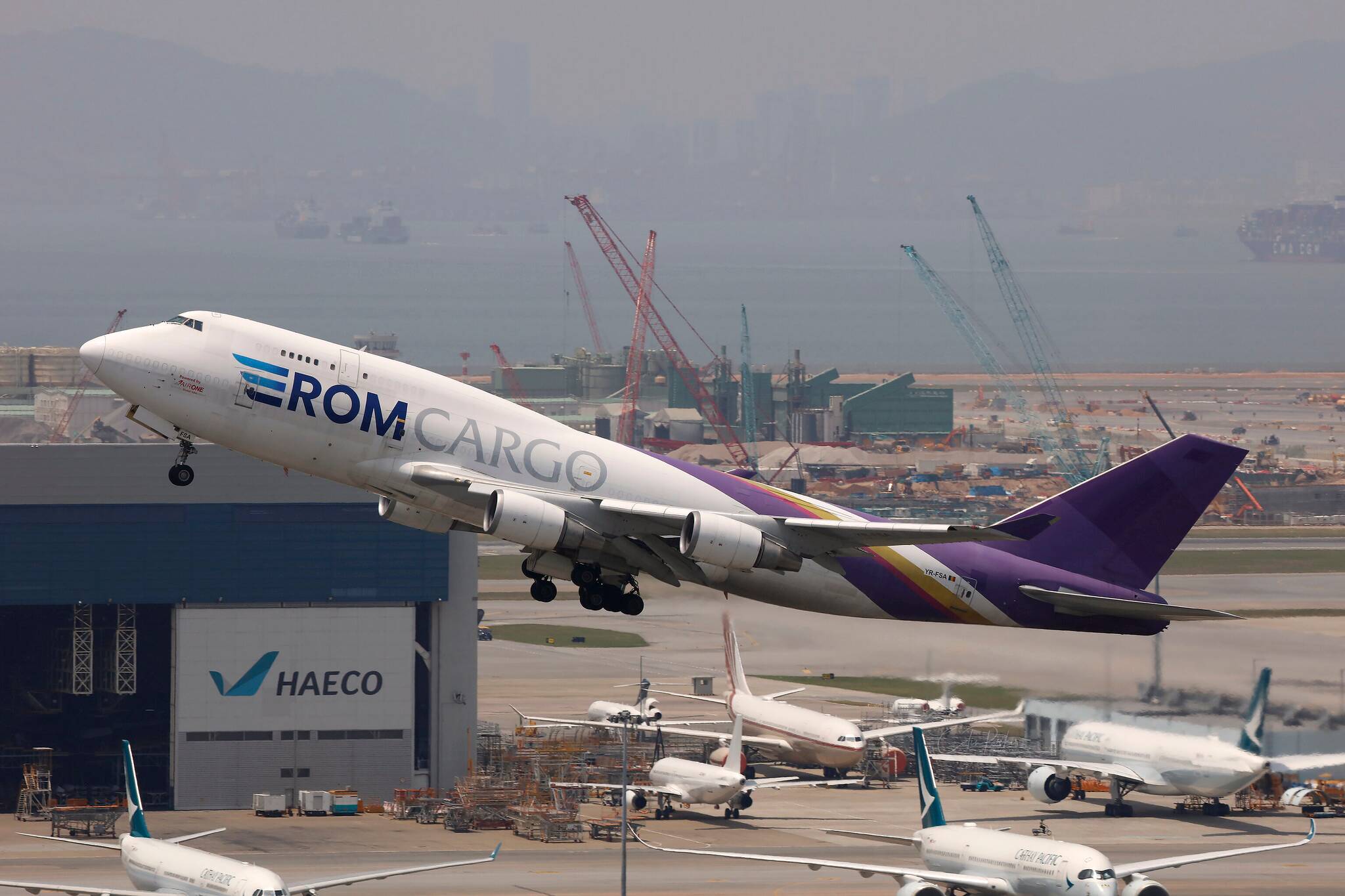 Romcargo Airlines a operat primul său zbor spre SUA