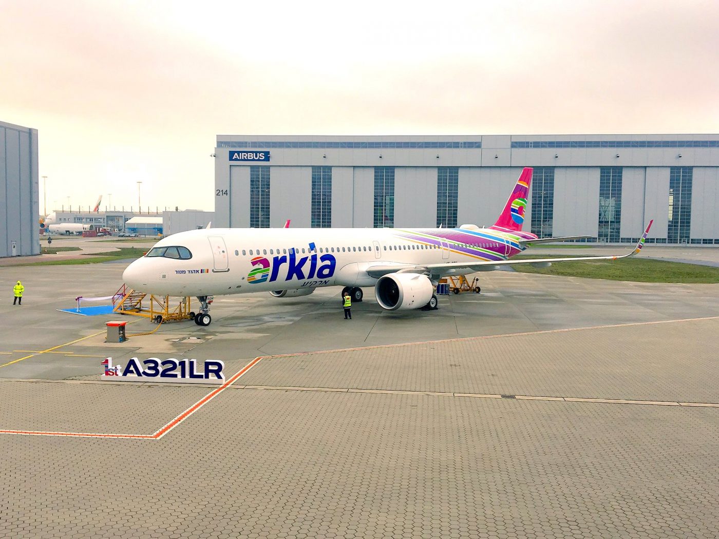 Arkia Israel este clientul de lansare pentru noul Airbus A321neoLR