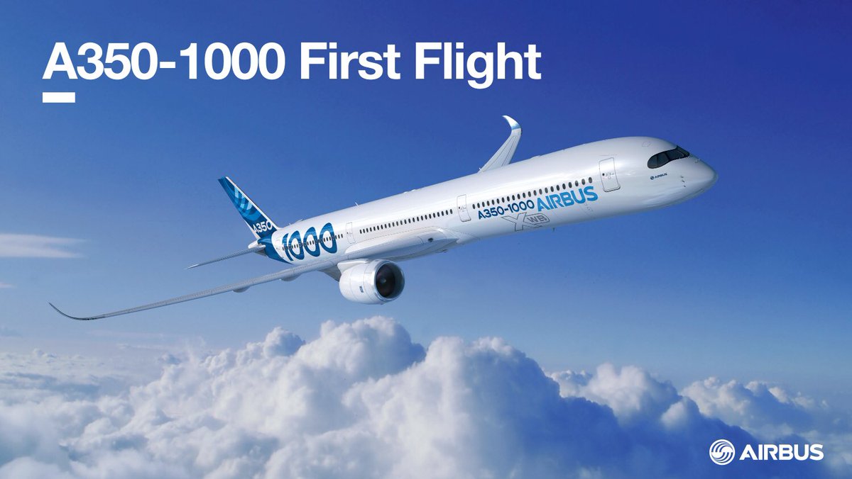 LIVE de la 11:30, primul zbor al unui Airbus A350-1000 (VIDEO)
