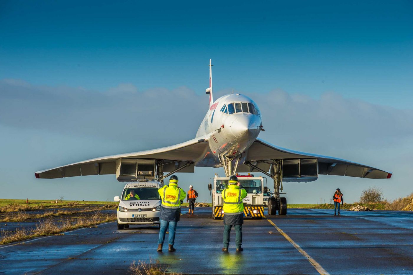 Supersonicul Concorde a ajuns la Muzeul Aerospace Bristol